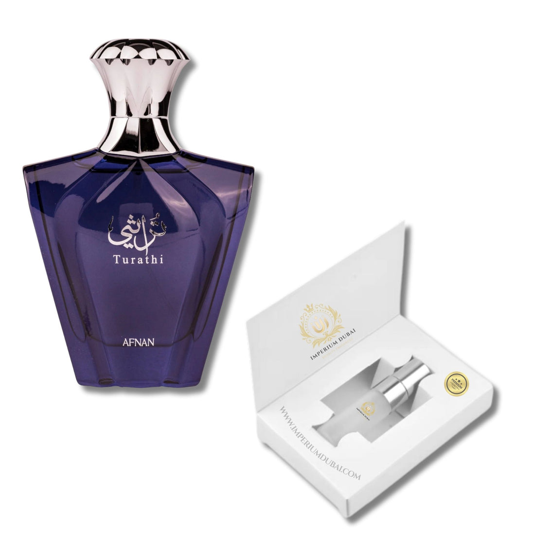 Perfume Árabe | TURATHI BLUE | Afnan | Decant 5ml – Imperium Dubai